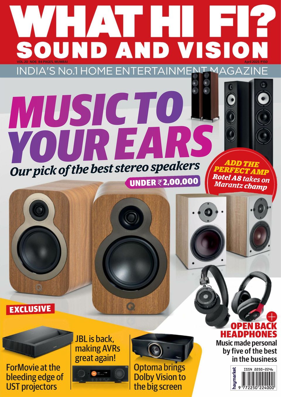 Get digital access to What Hi-Fi Sound and Vision India - April 2025 issue | Magzter.com